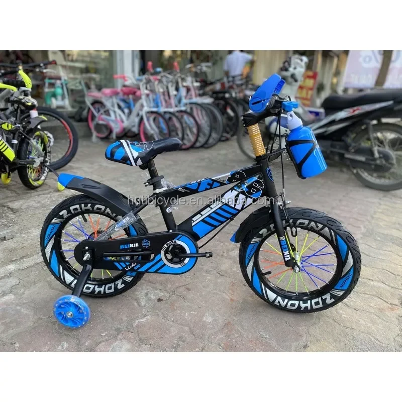 Kids Bicycle - 12 Inch Riding Bike with Training Wheels