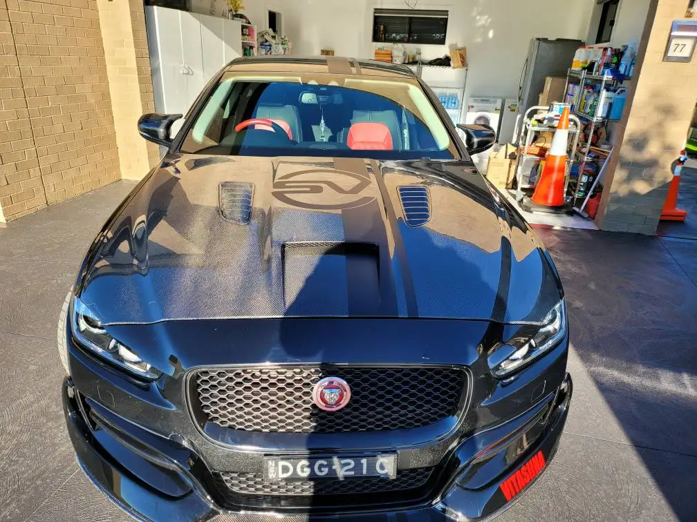 Jaguar xe bonnet store