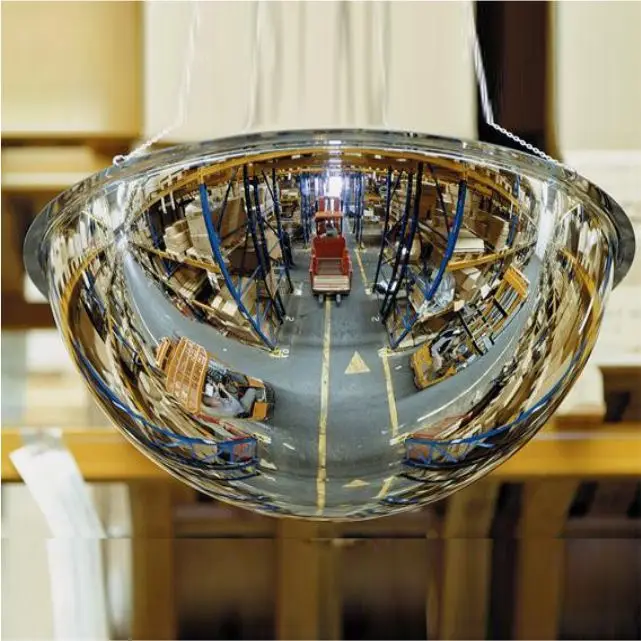 Large Stainless Steel Dome Convex Mirrors for Safety