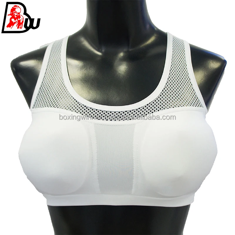 Boxing Training And Competition Ladies Boxing Chest Protection Sports ...