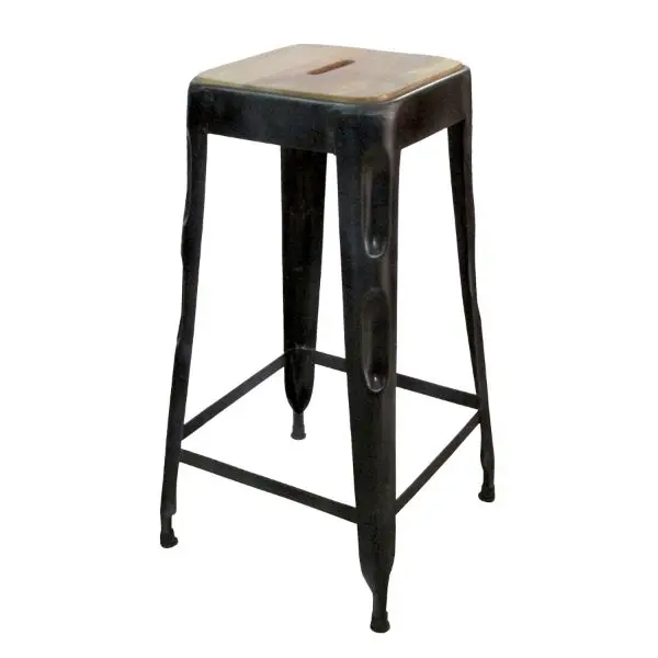 Industrial & Vintage Indian Bar Furniture Iron Metal Rustic Black Bar ...