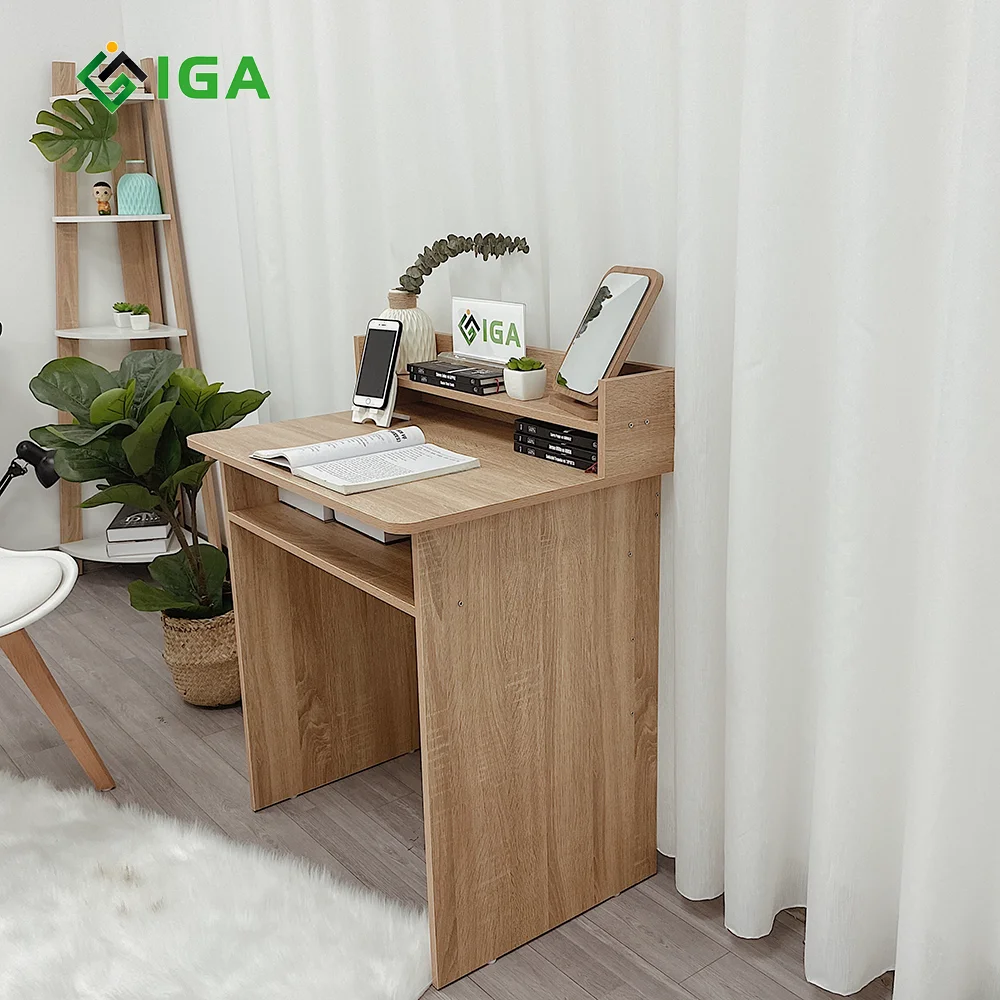 Study Desk With 2 Drawers Simple Working Table Small Size High Quality ...