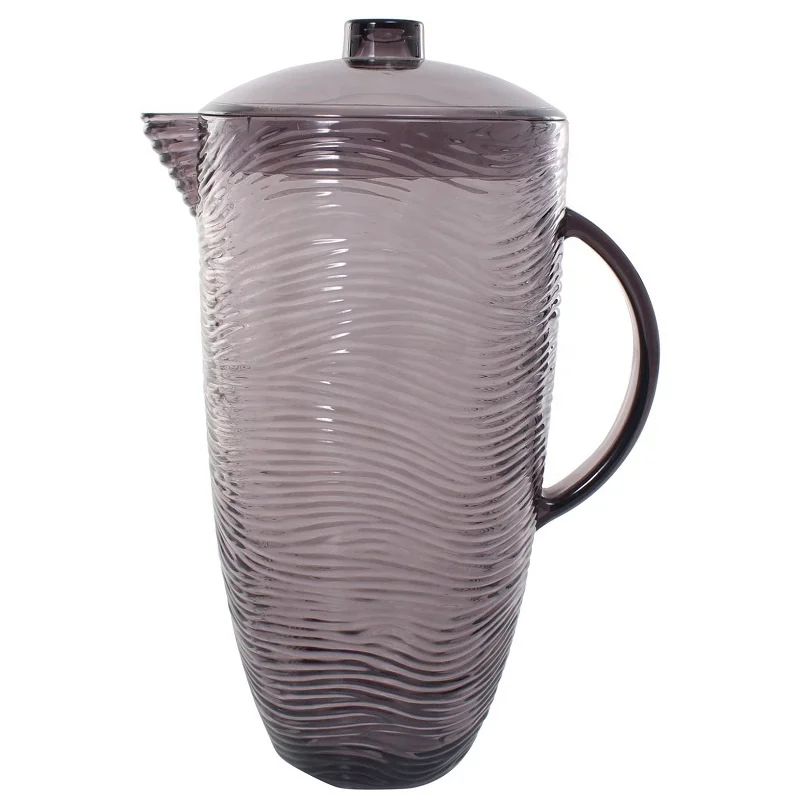 Smoky Color Thumbprint Design Acrylic Pitcher - Buy Smoky Color ...