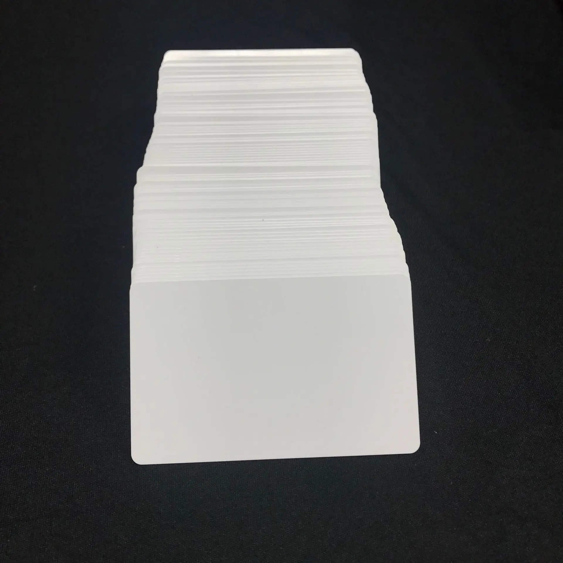 White Blank Cr80 Pvc Card For Thermal Sublimation Printer Inkjet ...