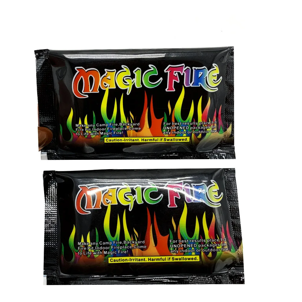 Indoor and Outdoor Use Color Flames Magic Fire Powder Mysticial Fire ...