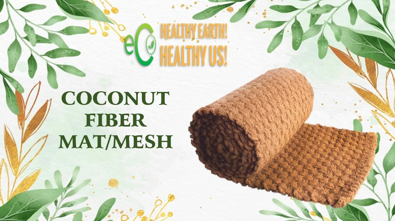 Coconut Coir Fiber Coir Mat Roll Eco-friendly/ Coconut Fiber Mesh High ...