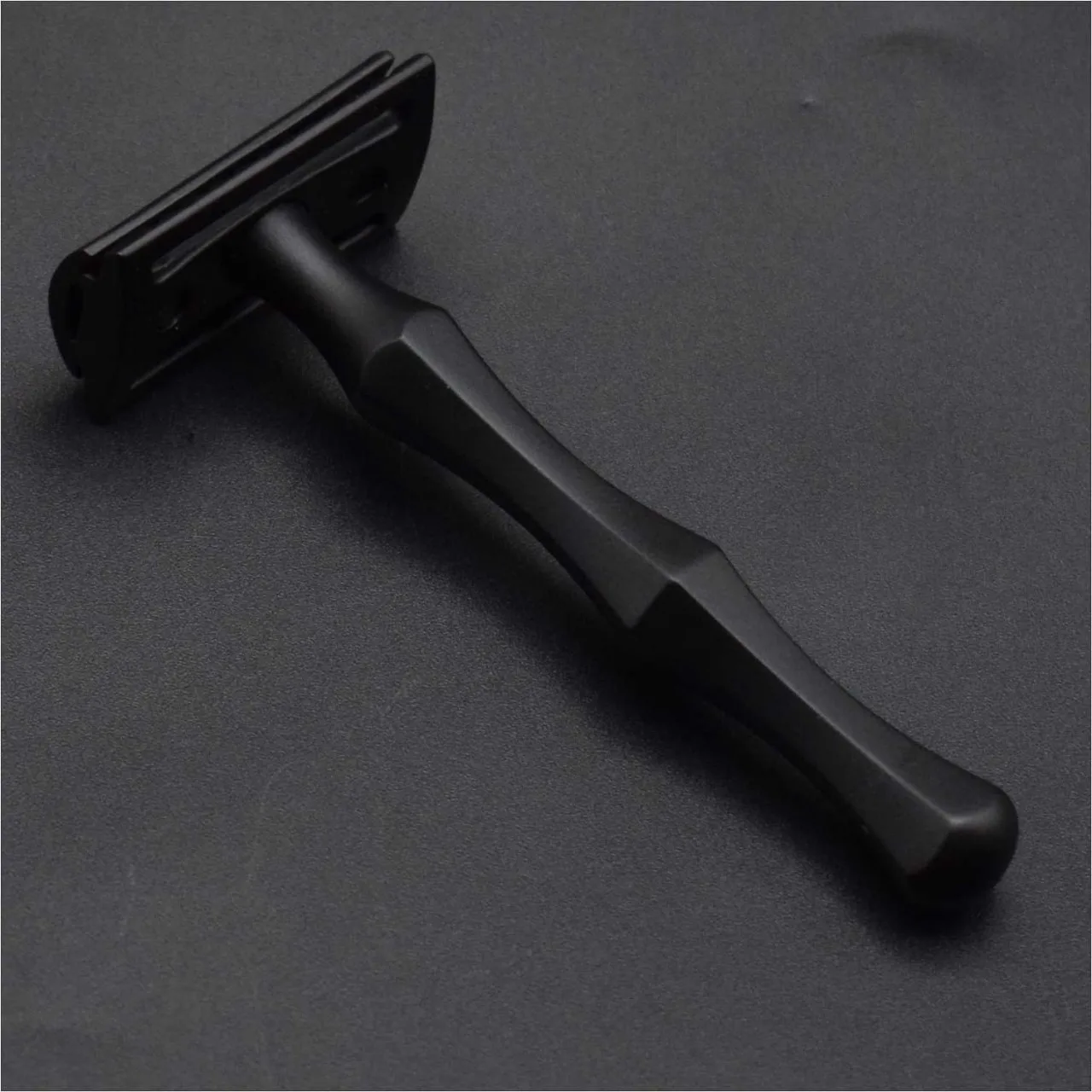 Men Traditional Classic Double Edge Shaving Razors Matte Black ...