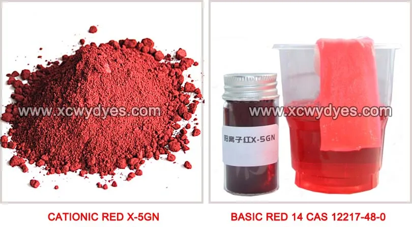 Acrylic Fiber Dyes Basic Red 14 for Textile Industry