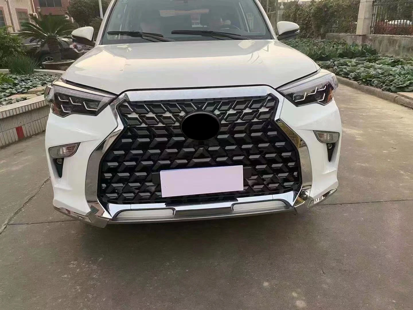 Klt Lx Style Body Kit Front Bumper Rear Bumper Grille For 4runner ...