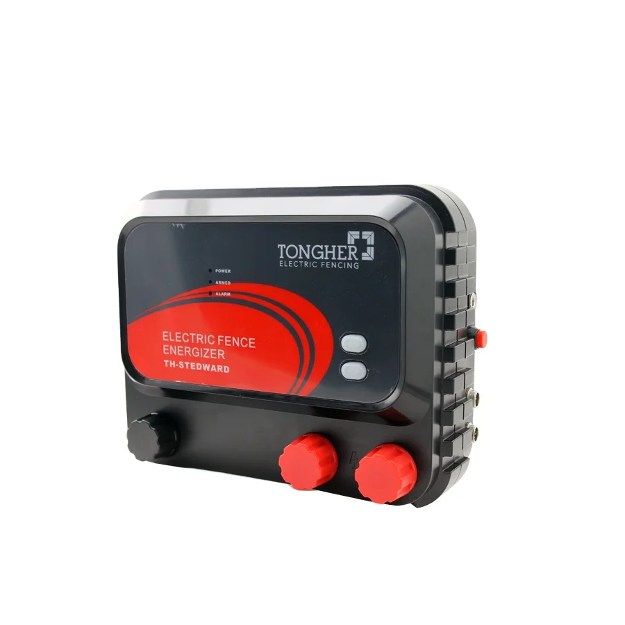Tongher 12KV High Voltage Electric Fence Energizer - Remote Control