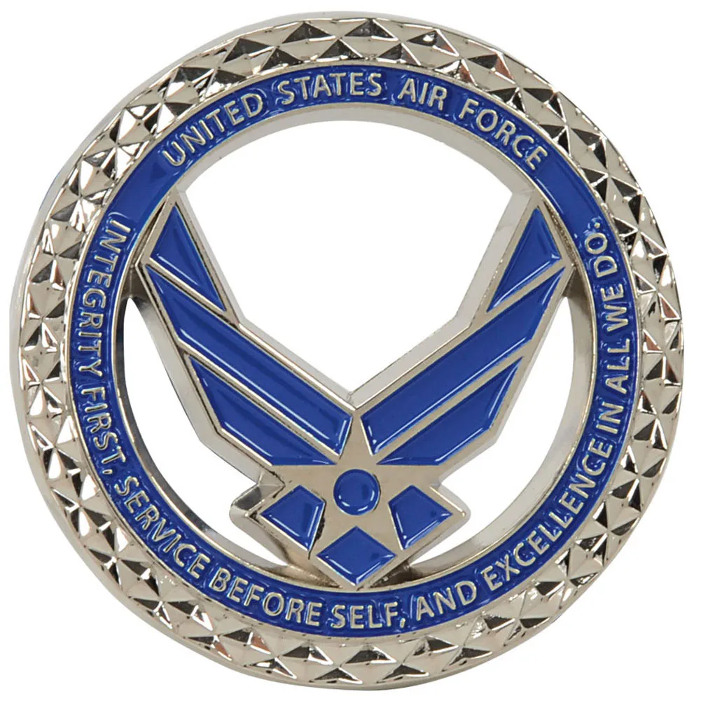 Wholesale Metal 50mm Challenge Coin Bezel Frame Keychain