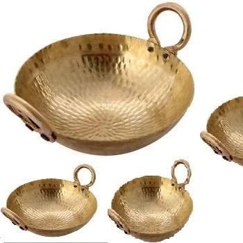 king international Copper Steel Indian Serving Bowl Copper Stainless ...