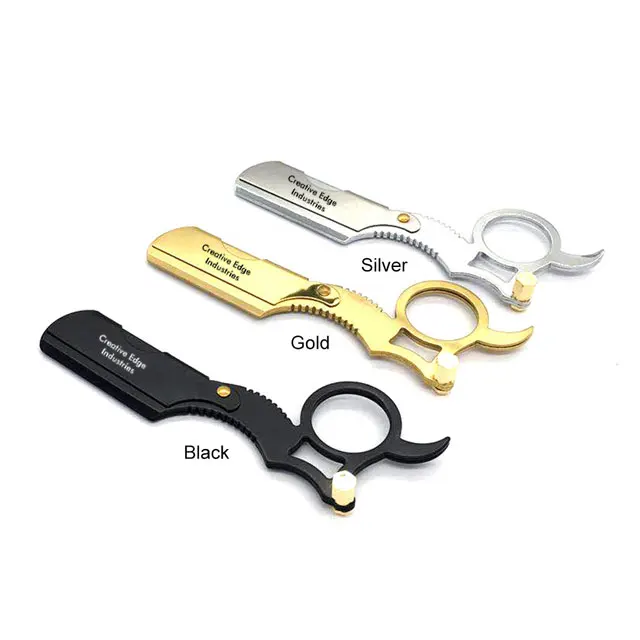 Finger Holder Professional Stainless Steel Straight Razors ( Customized ...