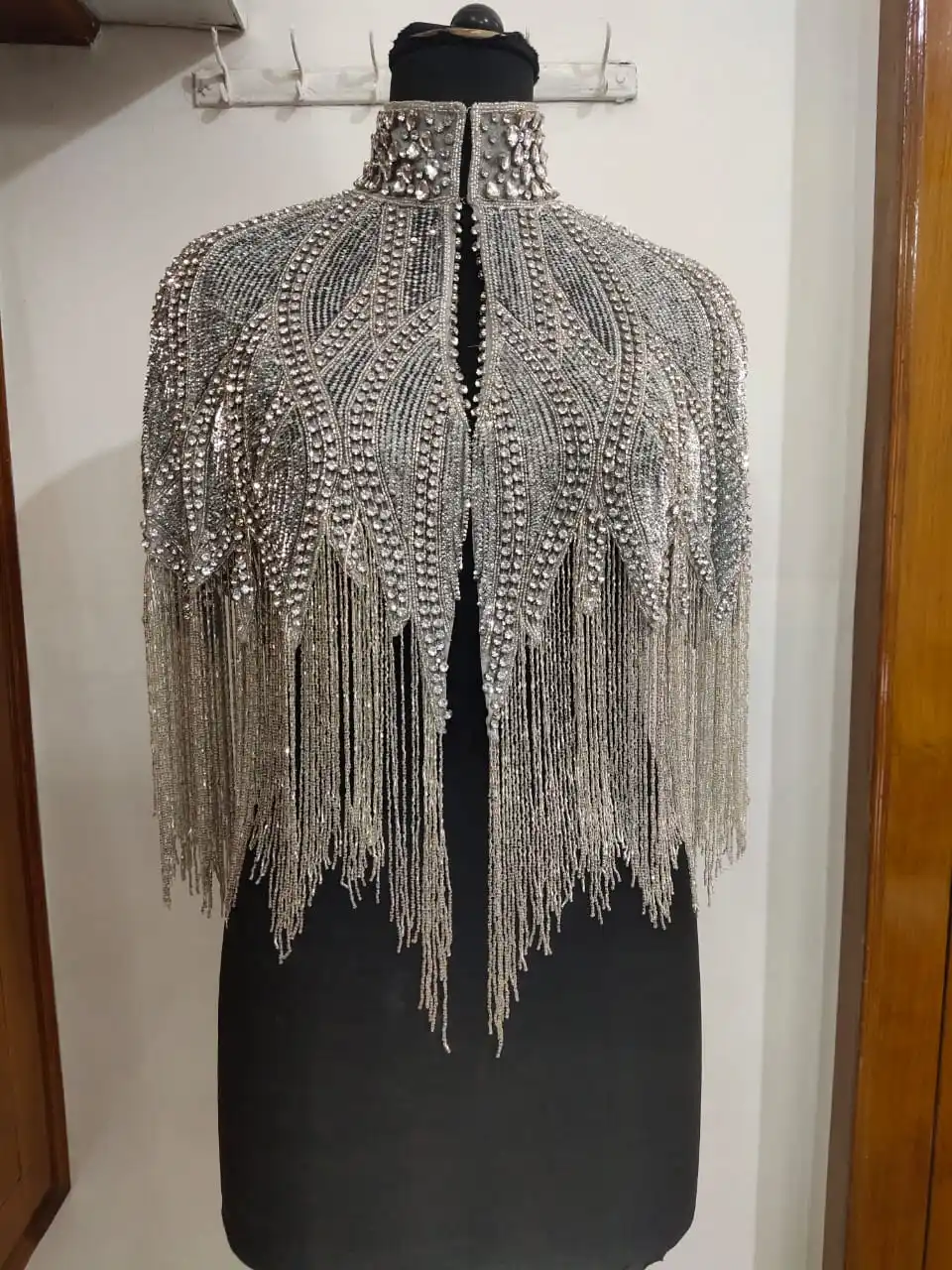 Customizable Handmade Designer Ponchos for Parties | Elegant Beaded ...