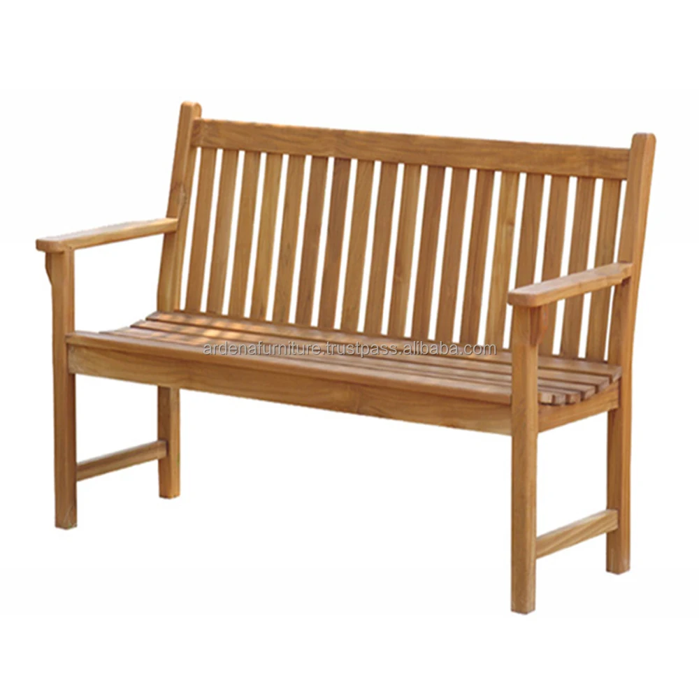 Comfortable Seat Antique Solid Wood Teak Outdoor Benches Garden Chairs ...