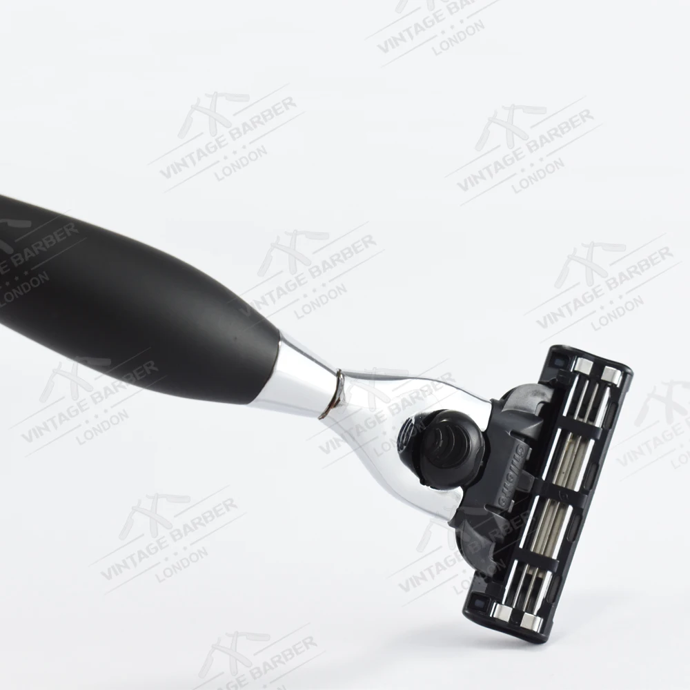 Triple Blade Feature Safety Razors Shaving Razors Changeable Cartridge ...