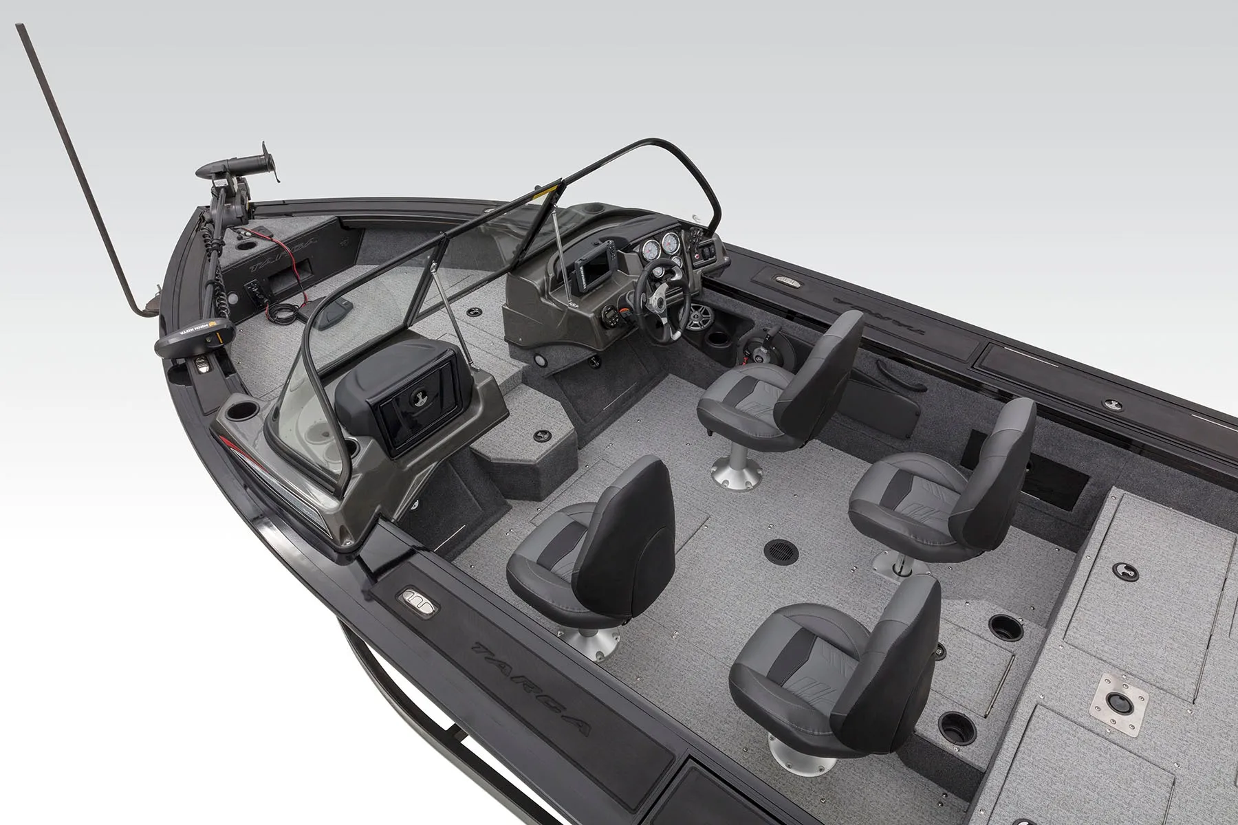19 Ft Bass Boat - Aluminum Speed Boat with Center Console