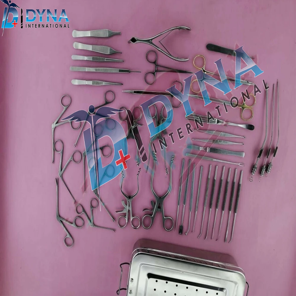 Tympanoplasty Micro Ear Surgery Instruments Set Of 41 Pcs Surgical ...