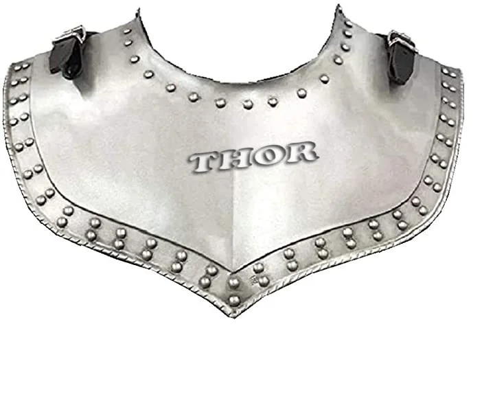 Medieval Neck Armor Renaissance Armor Gorget Neckplate | 18 Gauge Steel ...
