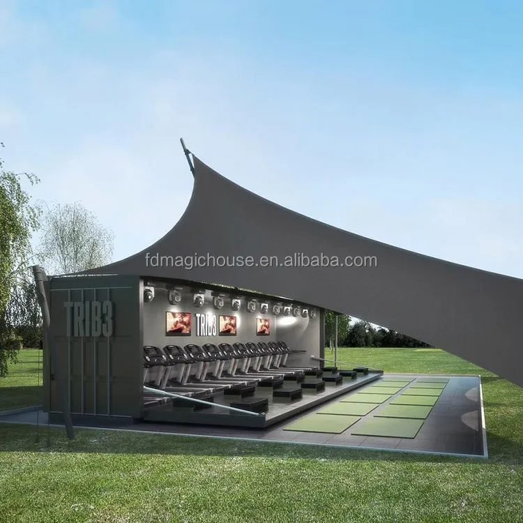 Magic House Container Gym - Modular Gym for Home & Hotel