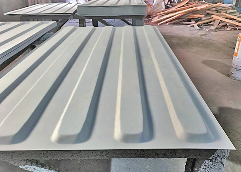 Vietnam Factory Shipping Container Roof Panel 5 Corrugated