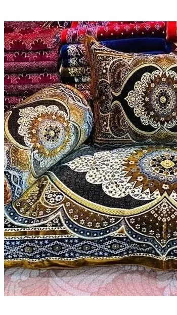 Beautiful Afghan Toshak Style Cushion And Pillow Cover Set | Toshak ...