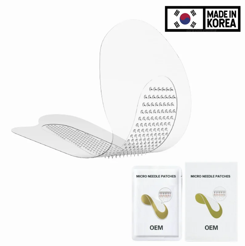 Korean Microneedle Hydrocolloid Hyaluronic Spot Patch Under Eye Patch ...