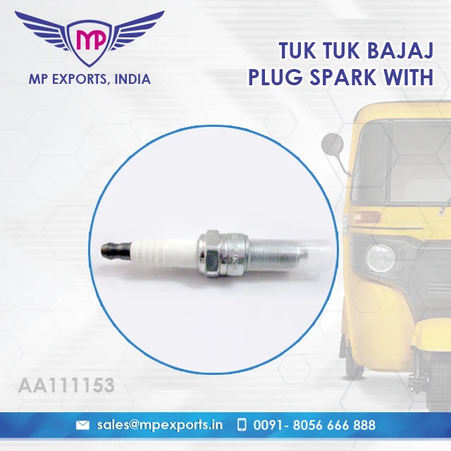 Genuine Auto Rickshaw Spark Plug For Tvs King - Buy Moto Tricycle,Low ...