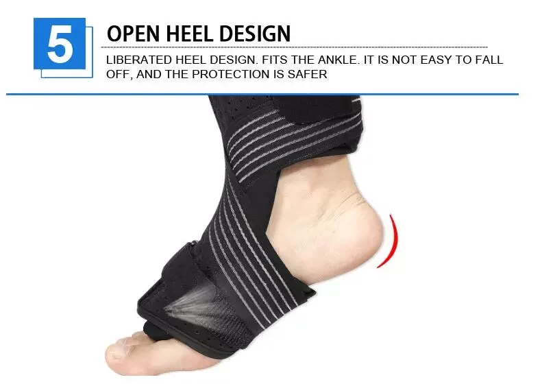 Foot Orthosis Corrective Foot Drop Adjustable Ankle Foot Orthosis Set ...