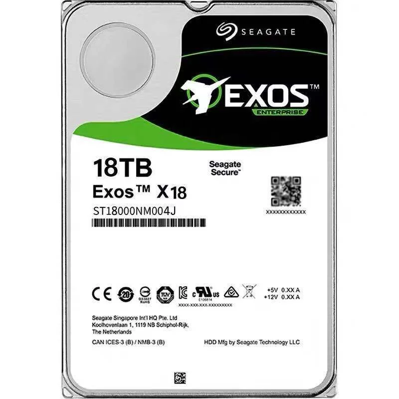 Seagate 3.5'' Hdd 18tb Sata Internal Hard Drive For Server ...