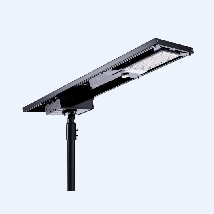 100w All In One Outdoor Integrated Solar Street Lights - Buy Lifepo4 ...