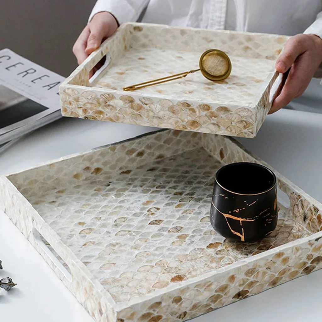 Mother of Pearl Serving Trays Mother of Pearl Tray Decor Home Wholesale ...