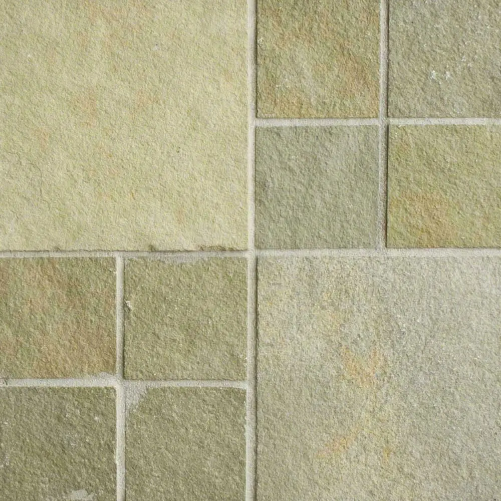 Indian Kota Brown Limestone Paving Slabs Tiles Landscaping Garden ...