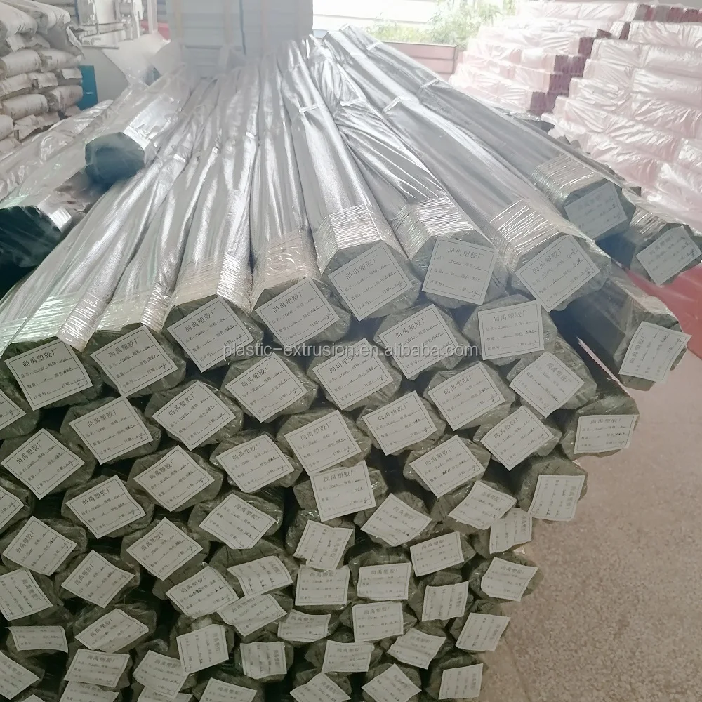 Anti-uv Custom Plastic Tubing White Plastic Box Section Plastic Square ...