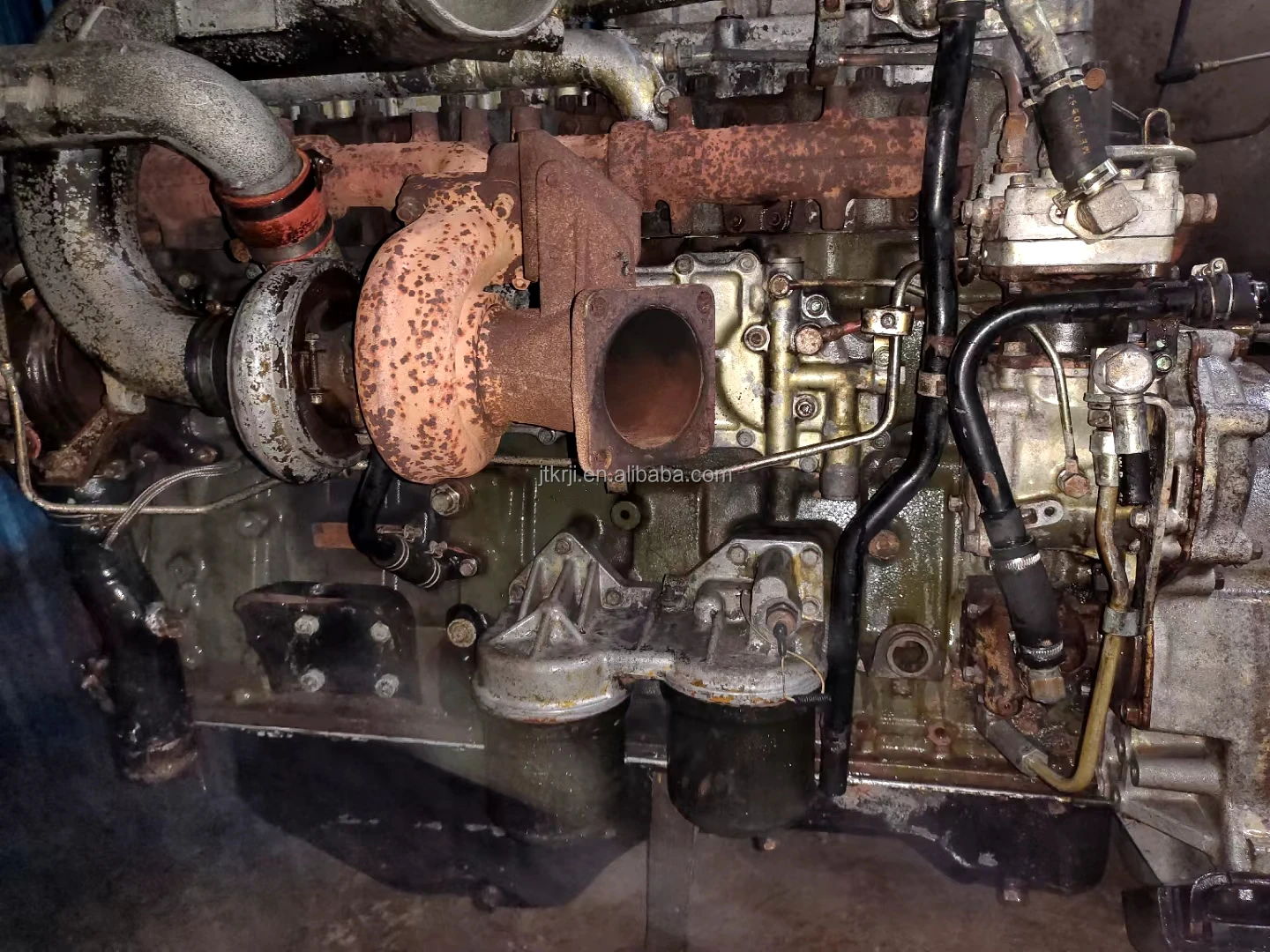 Japanese Used Original 6D40 Diesel Engine for Fuso Trucks