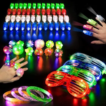 Nicro 68 Pcs Glow Party In The Dark Favors Light Decoration Fashion ...