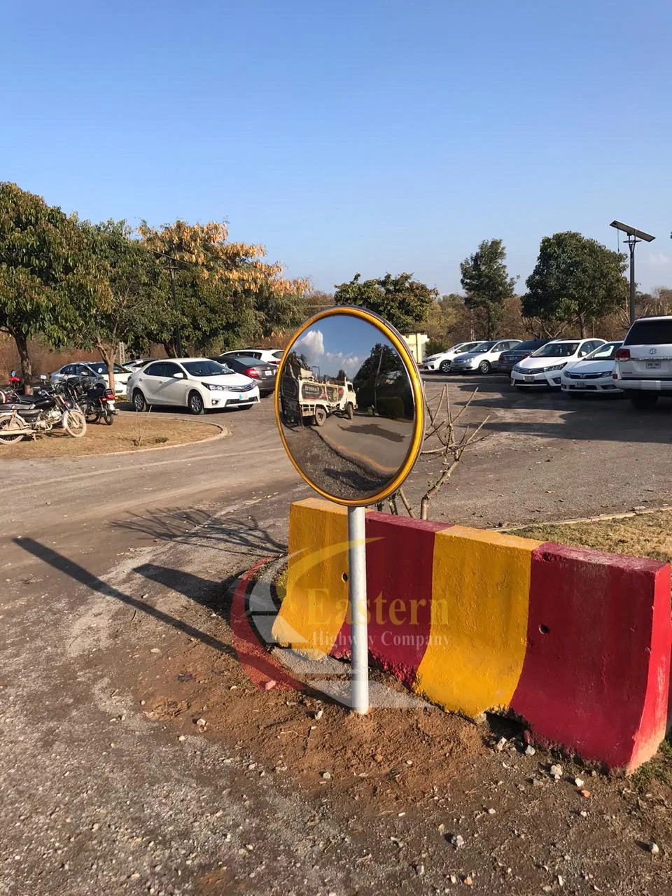 Unbreakable Polycarbonate Traffic Safety Convex Mirror - Buy Round ...
