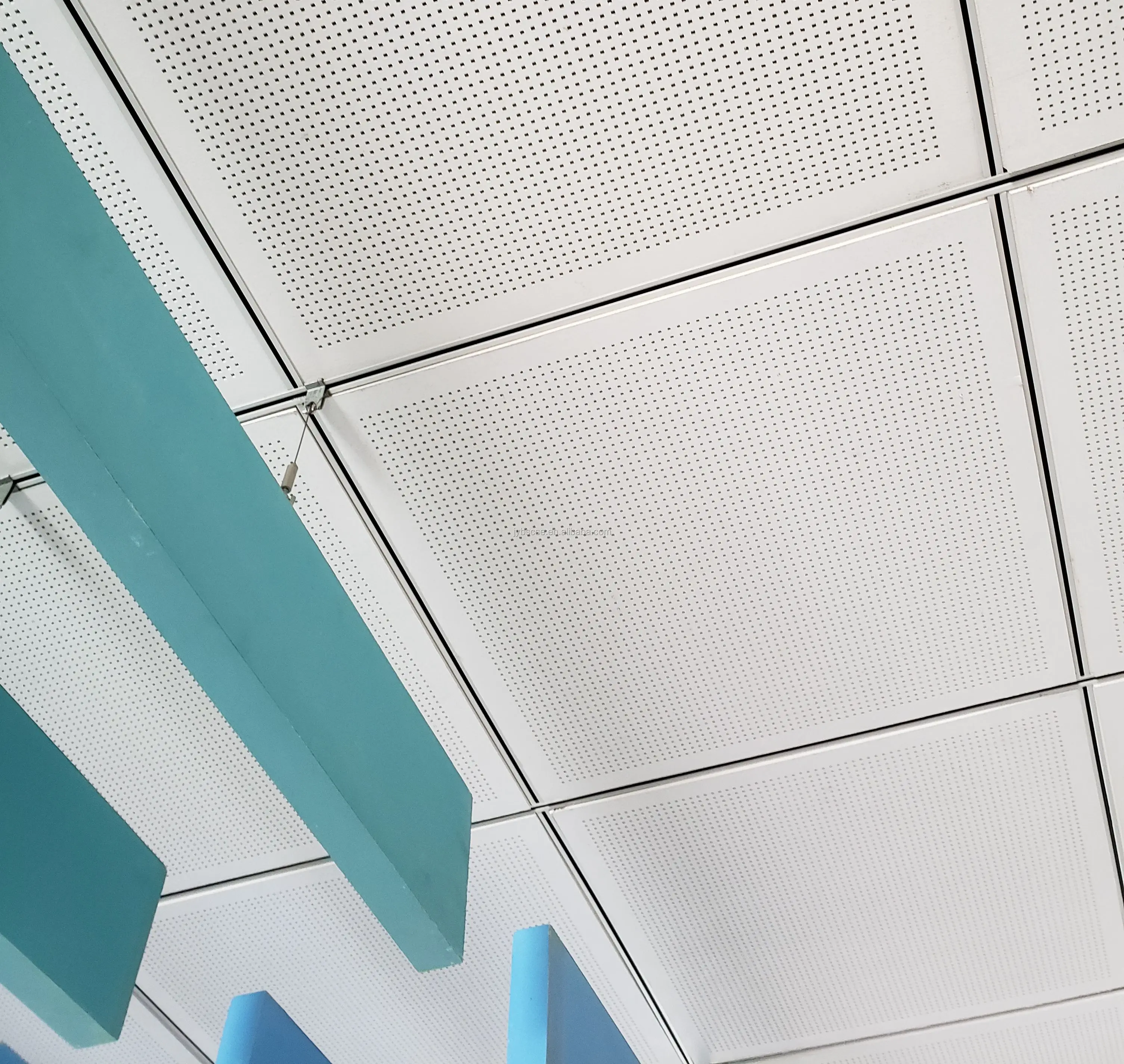 60*60cm Acoustic Gypsum Board Ceiling For Perforated Gypsum Tile - Buy ...