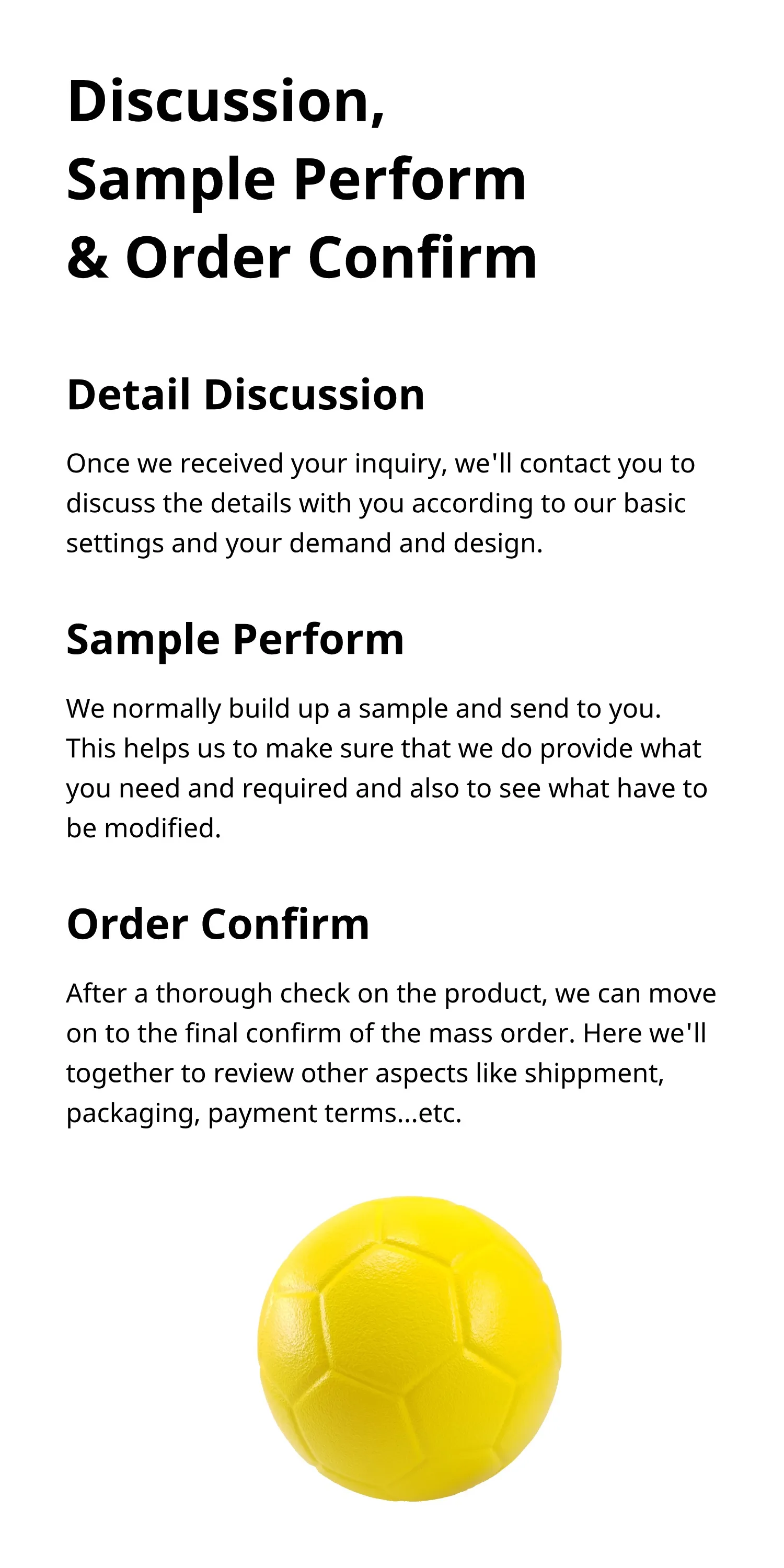 152 Mm Soft Foam Handball for Primary and Junior School