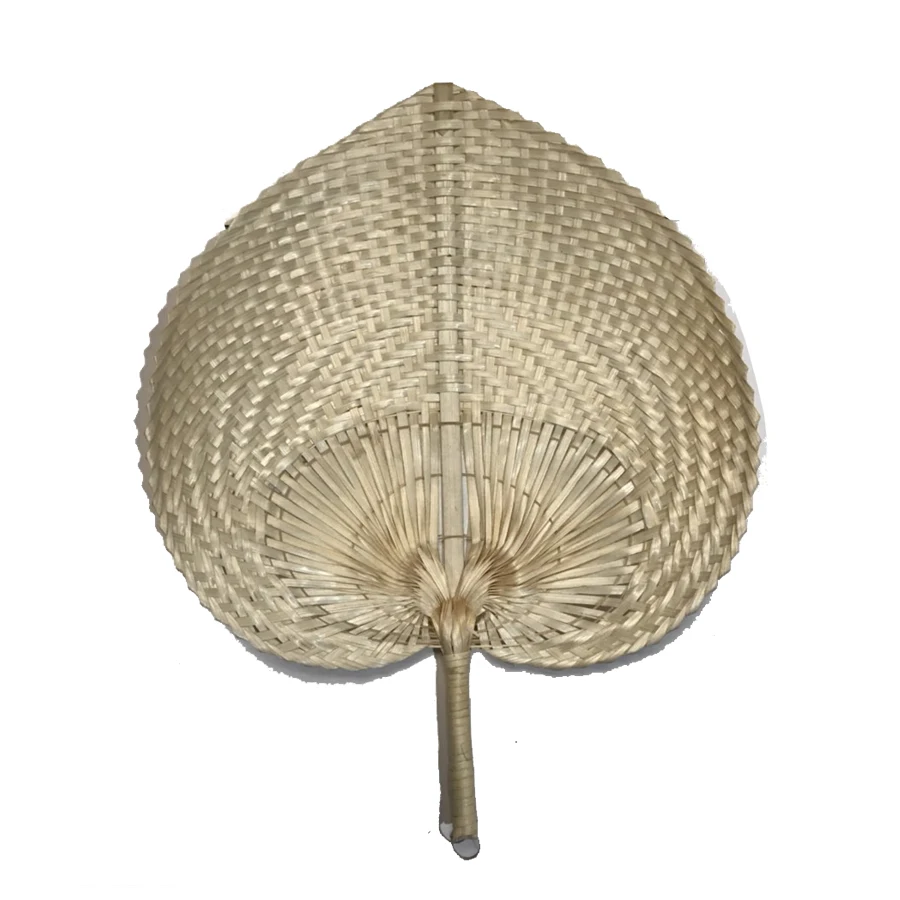 Cheap Price Bamboo Hand Heart Shaped Fan Wedding For Wedding Decor Home ...