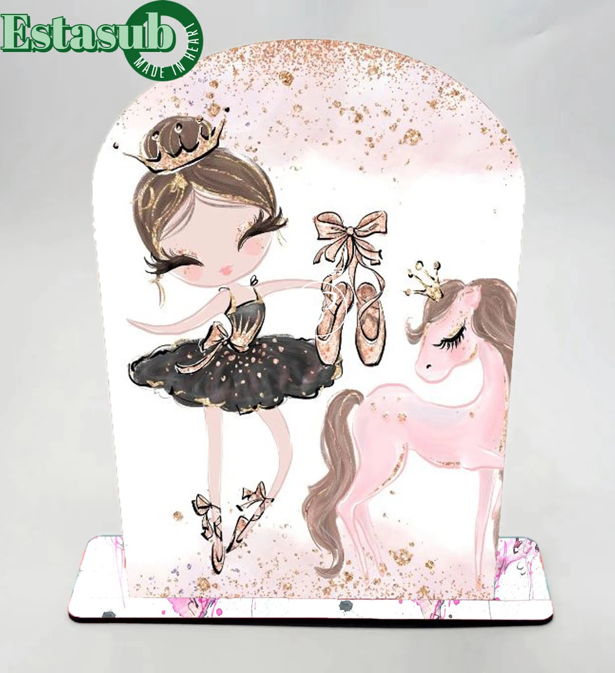 Sublimation Customizable Mdf Blank Oval Photo Stand A Great Idea For A ...