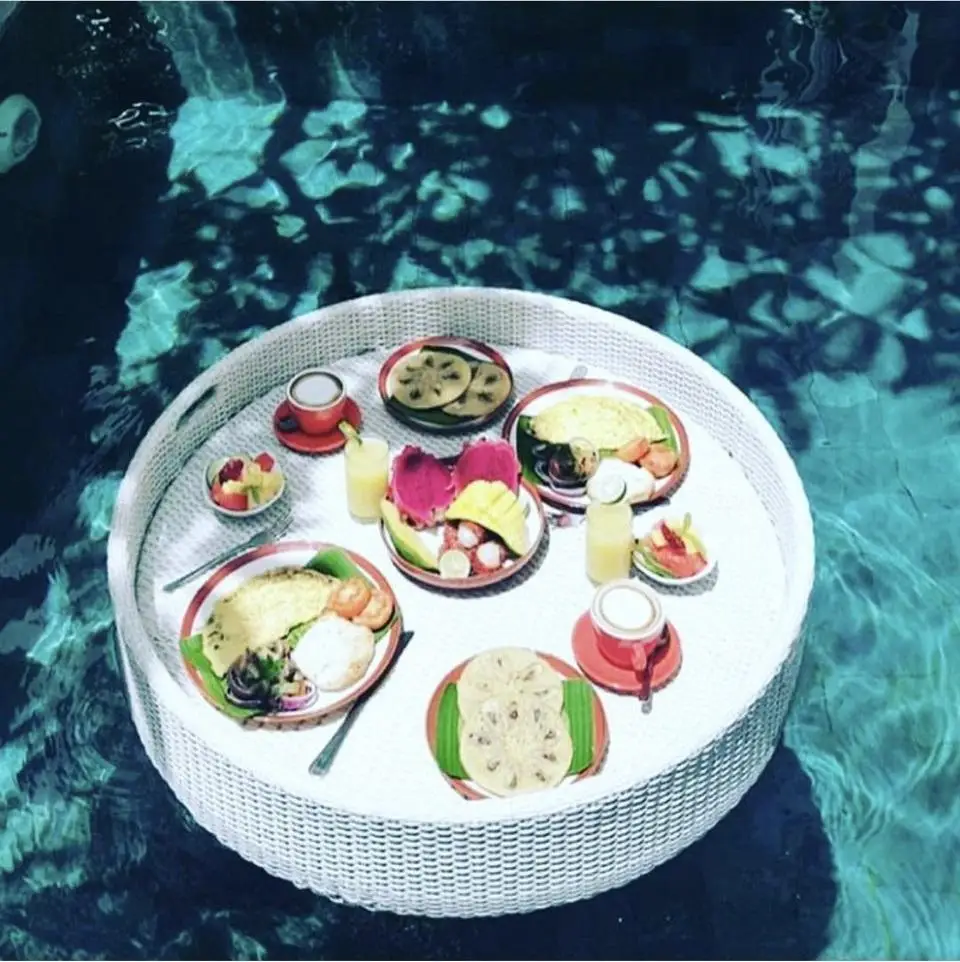Round Pool Floating Tray - Durable and Stylish Design