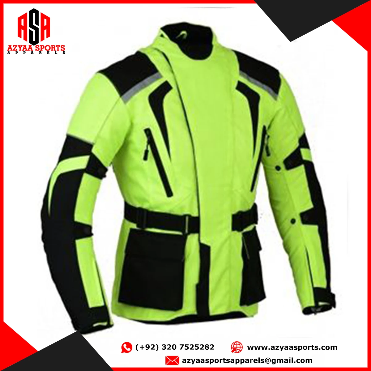 Textile Armored Motorcycle Jacket Mesh/cordura Material Safety Features ...