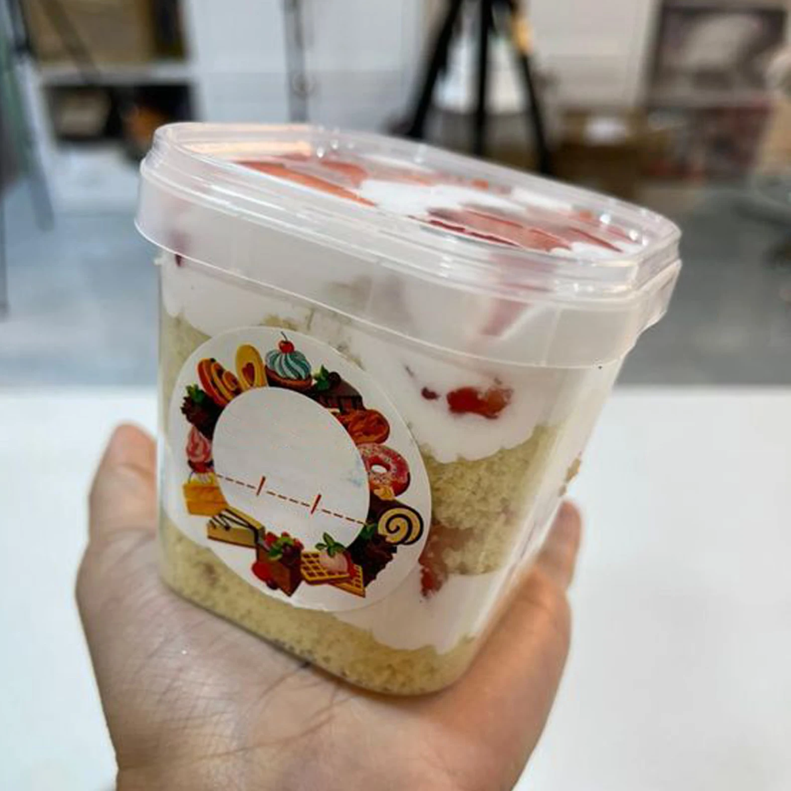 Transparent Sweet Candy Disposable Plastic Containers