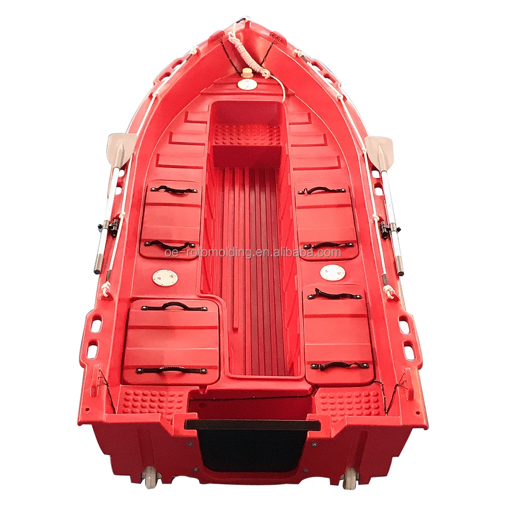 rotomolded boat rescue boat rotomolding plastic boat with PE foaming ...