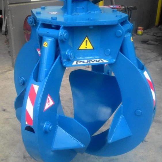 Scrap Loading Attachment Scrap Grapple Crane Strong Construction For ...