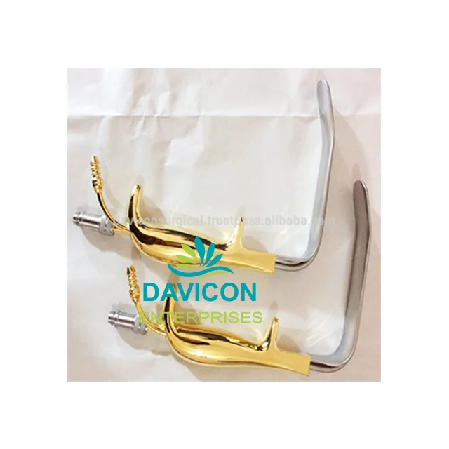 Manual T-Shape Malleable Ribbon Retractor Stainless Steel and Plastic ...