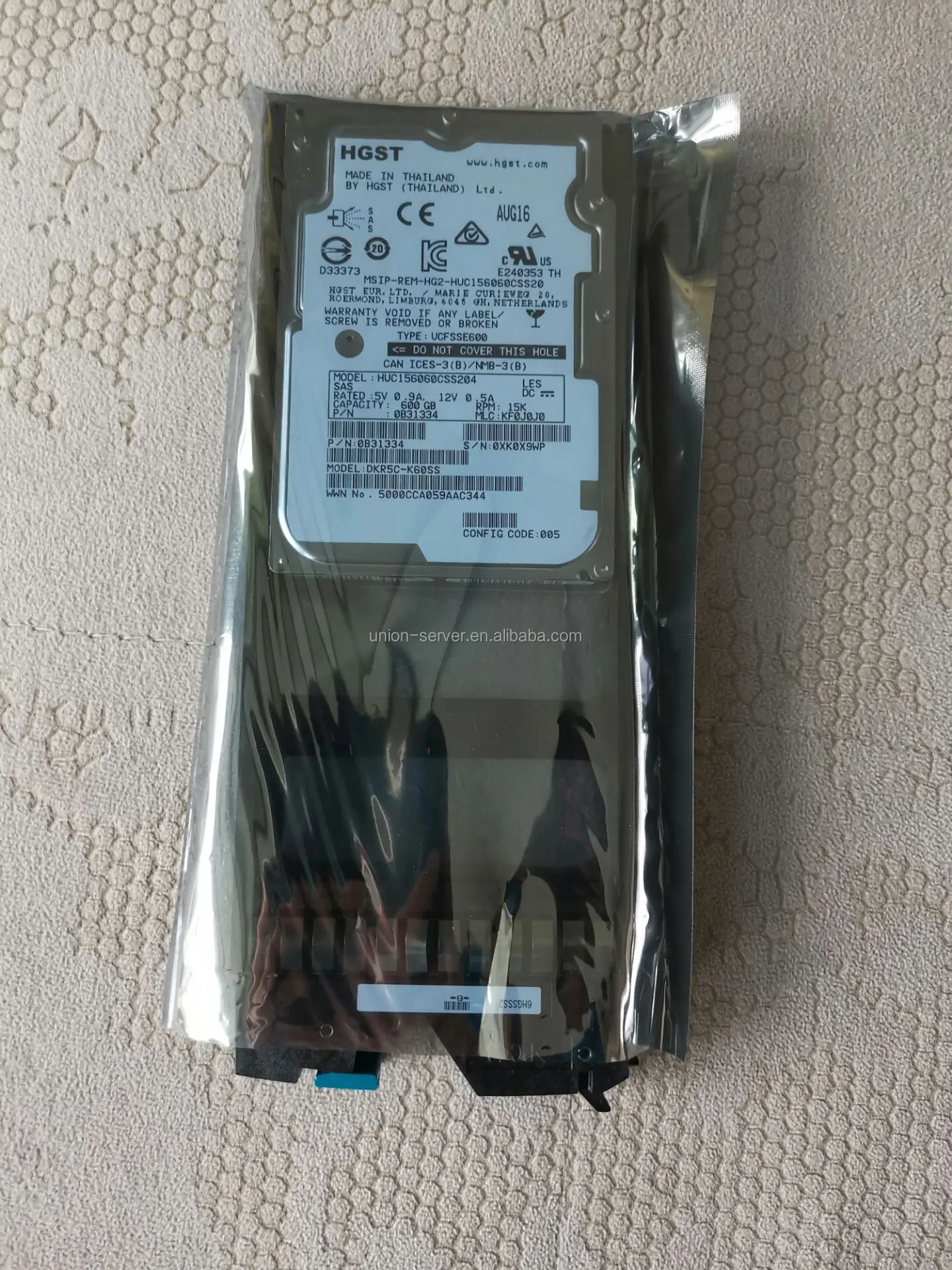 5559498-A HDS VSP G200 G400 G1000 600GB 15K SAS 2.5" Hard Drive