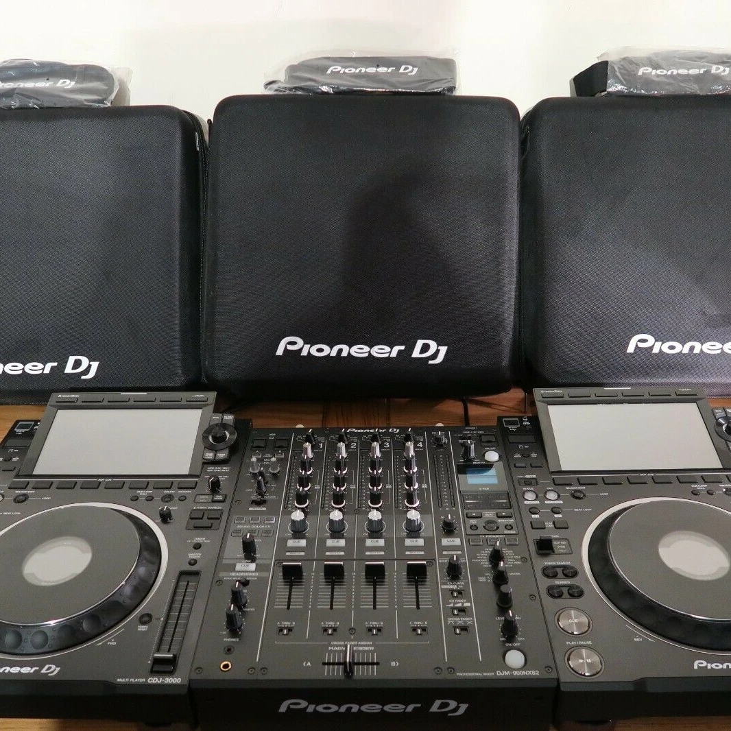 Best Trading for Piooneer CDJ-3000 & DJM-900NXS2 Bundle - Black