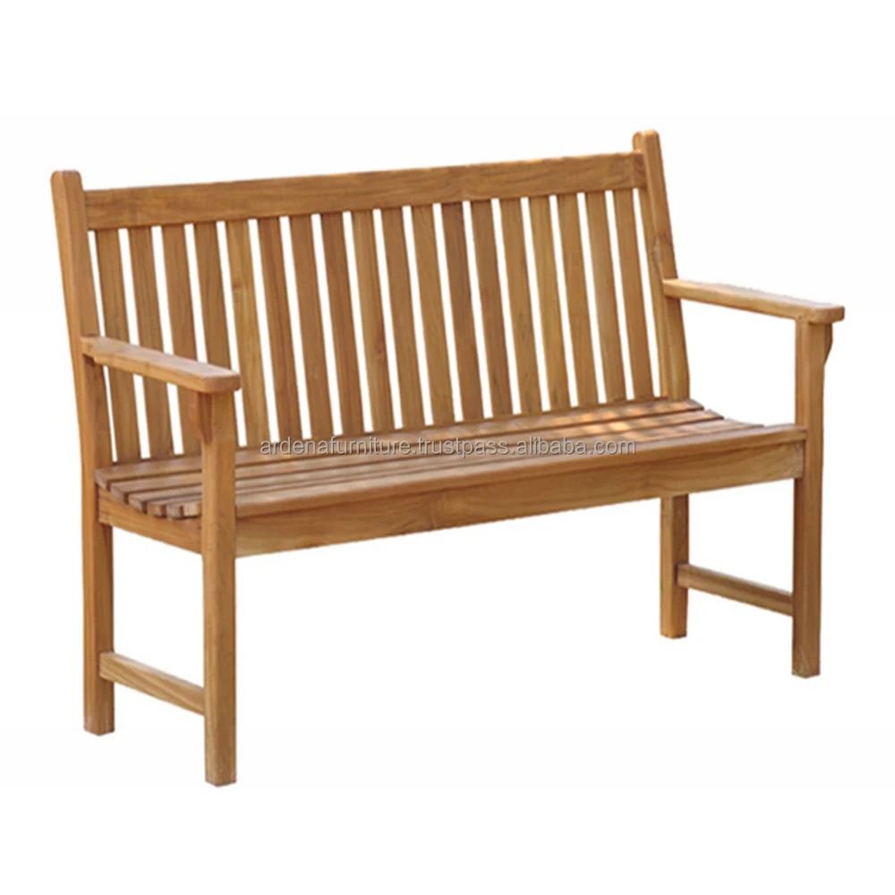 Comfortable Seat Antique Solid Wood Teak Outdoor Benches Garden Chairs ...